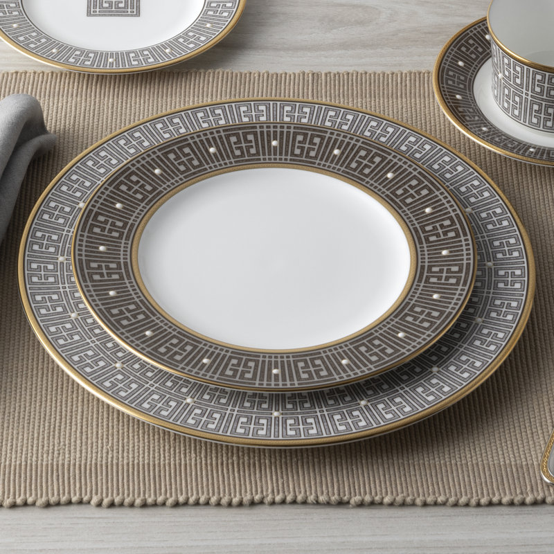 Noritake Infinity Dinner Plates, 11" | Wayfair