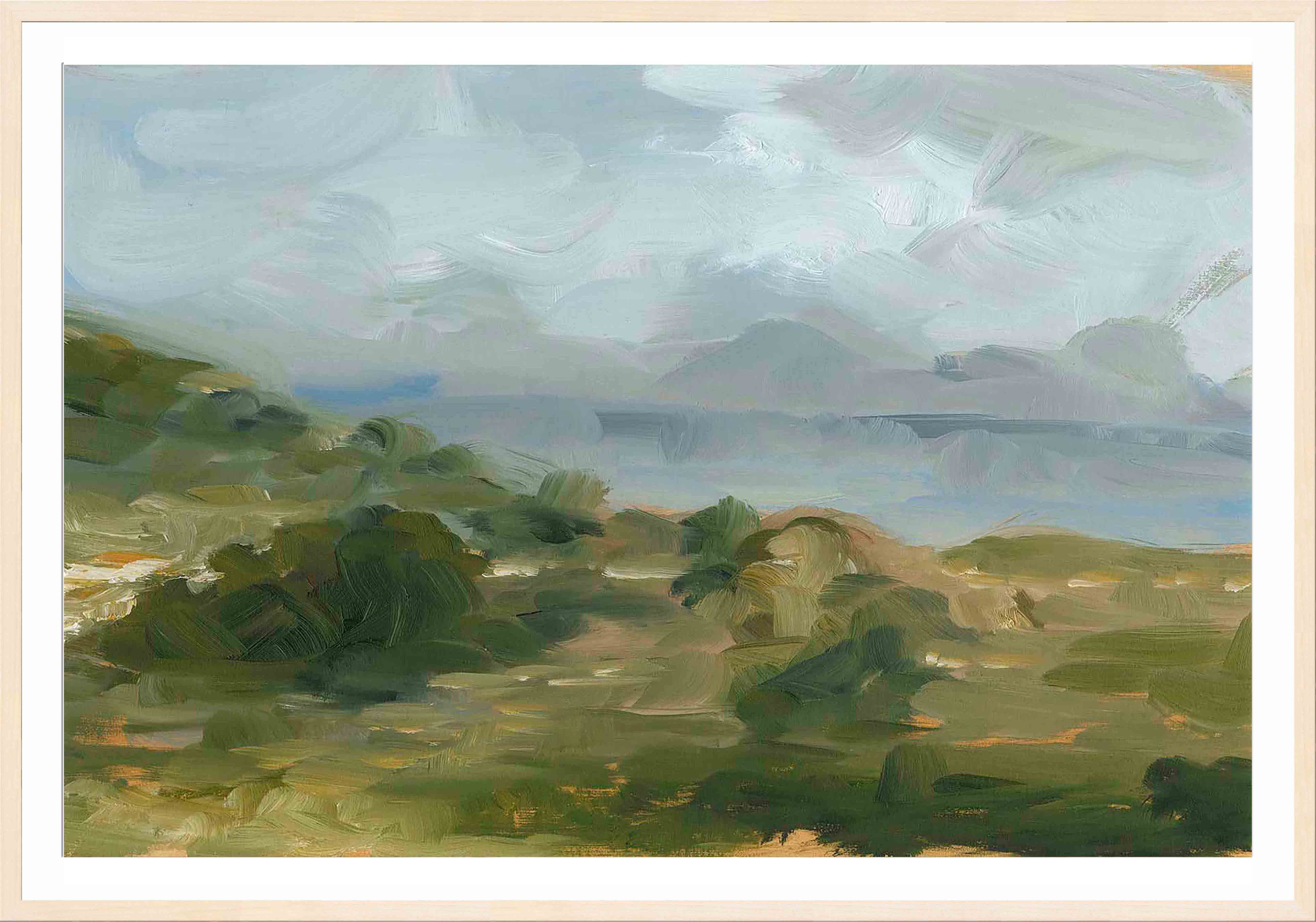 Lark Manor Impasto Landscape IV by Ethan Harper - Picture Frame ...