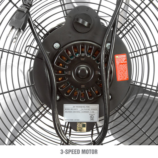 OEMTOOLS 25" Pedestal Fan | Wayfair