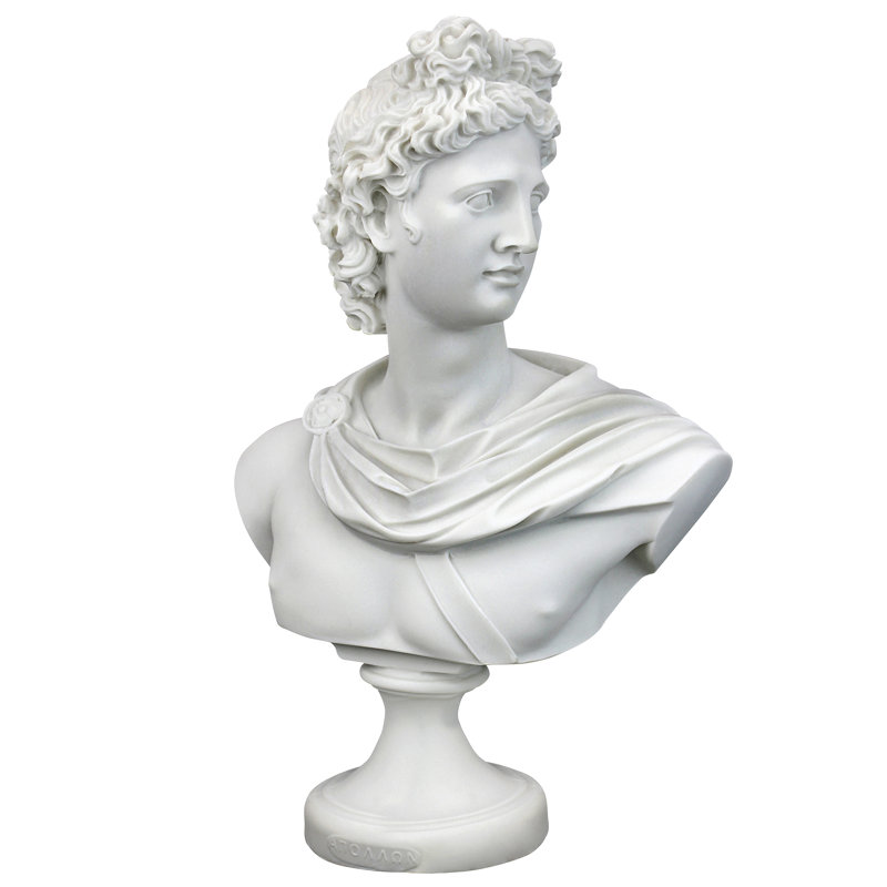 Design Toscano Apollo Belvedere, c. 350-325 BC Bust & Reviews | Wayfair