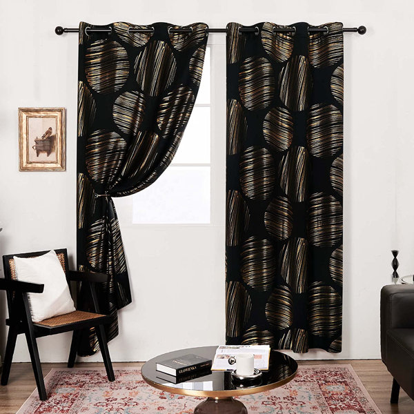 Mercer41 Kopelan Polyester Curtain | Wayfair