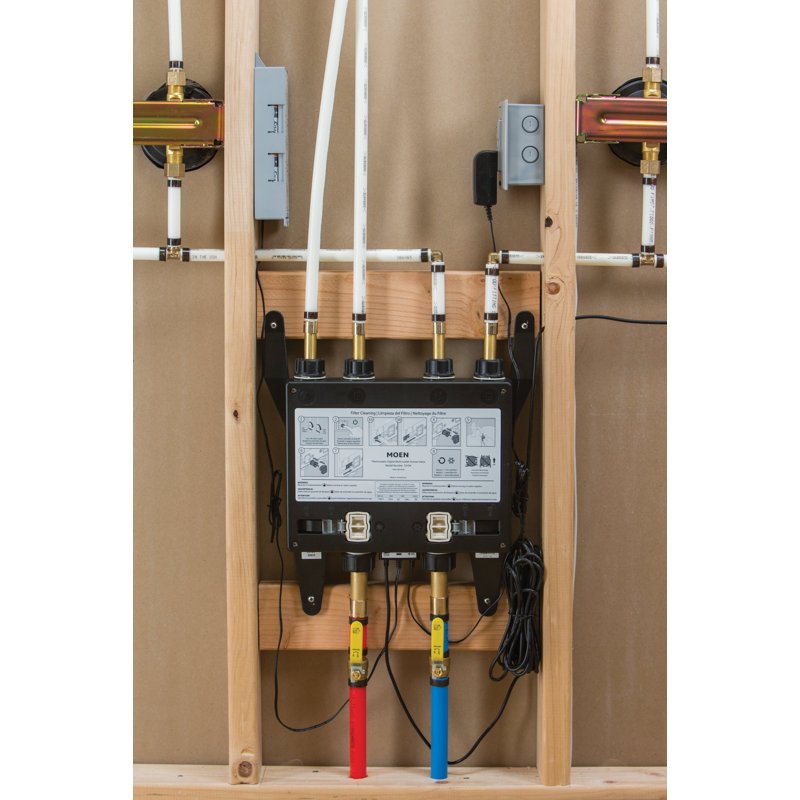 Moen Smart Shower 4-Outlet Digital Thermostatic Shower Valve & Reviews ...