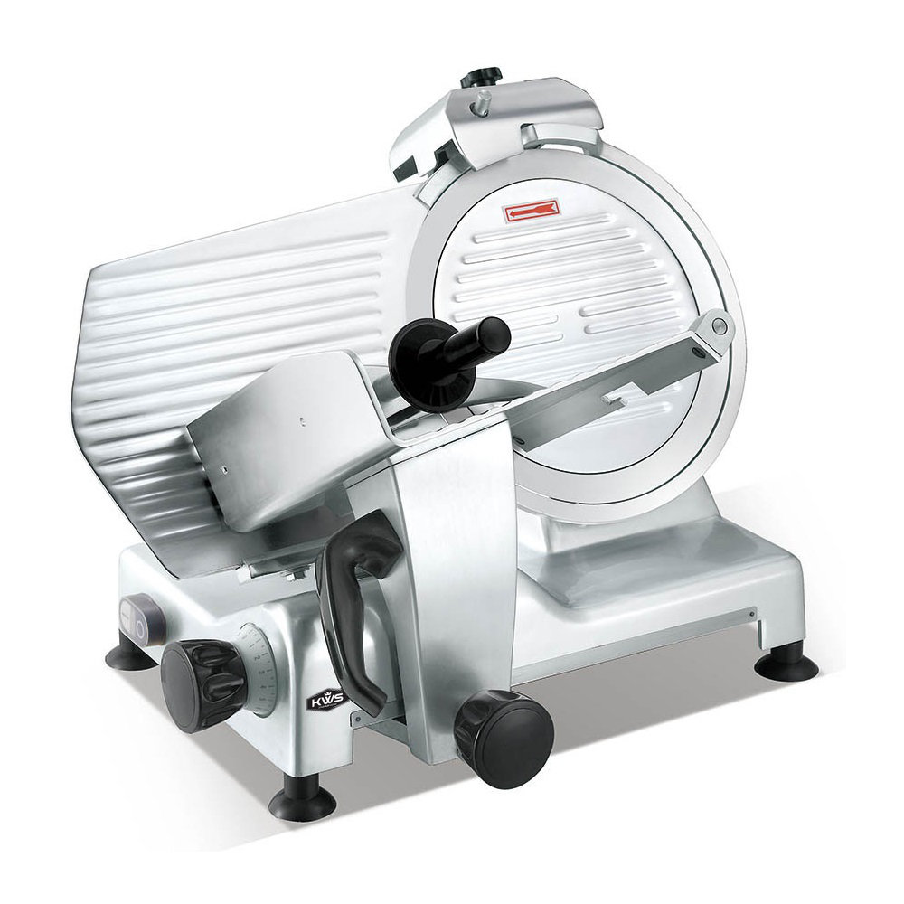 KWS KitchenWare Station KWS Commercial 420W Electric Meat Slicer 12 ...