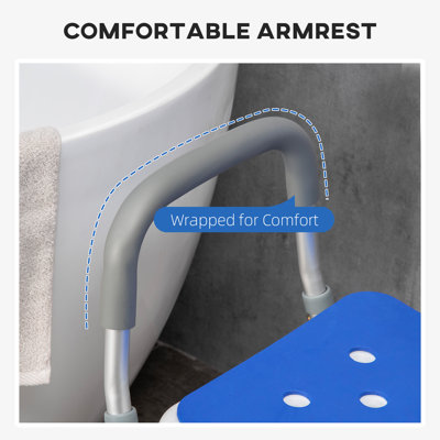 HomCom Anti-Slip Transfer Bench | Wayfair