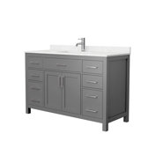54 Inch Vanity | Wayfair