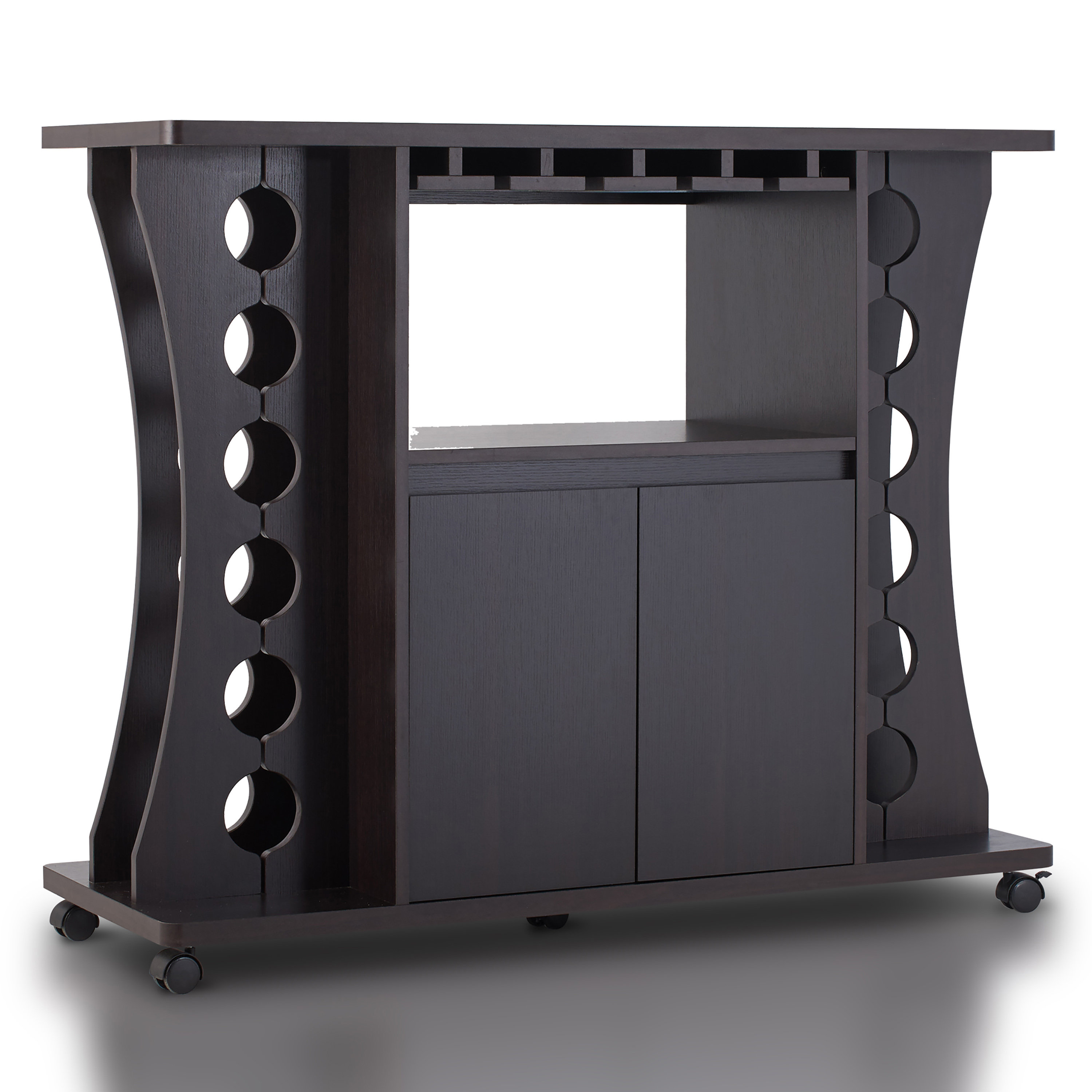 Winston Porter Milan 43.31" Width Buffet With Casters | Wayfair