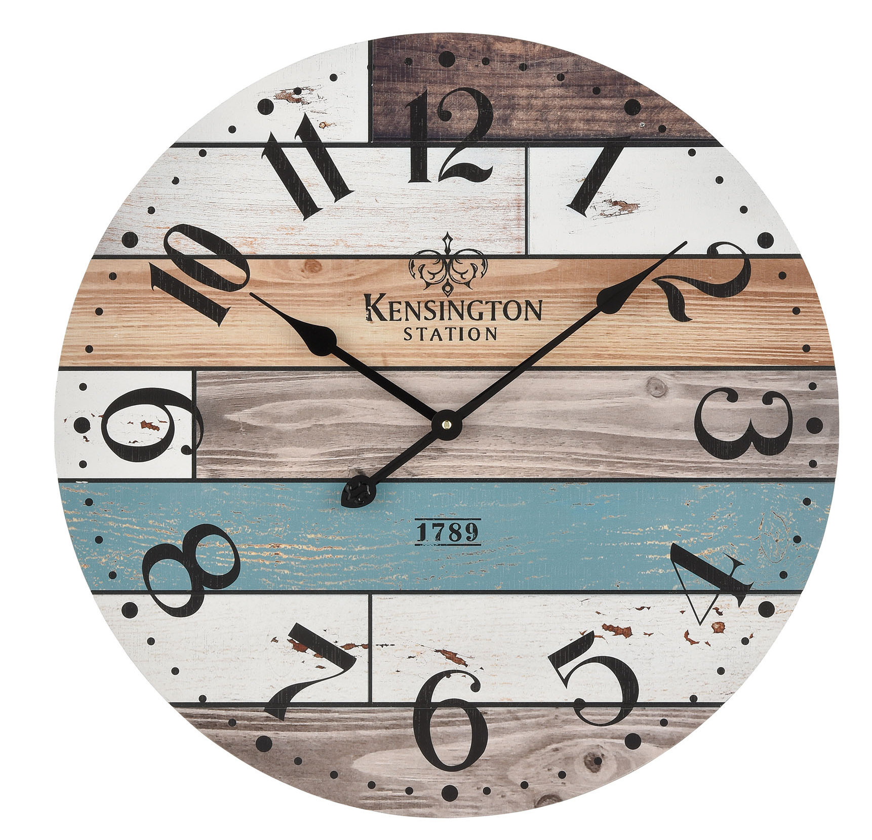 Gracie Oaks Laggan Wood Wall Clock & Reviews | Wayfair