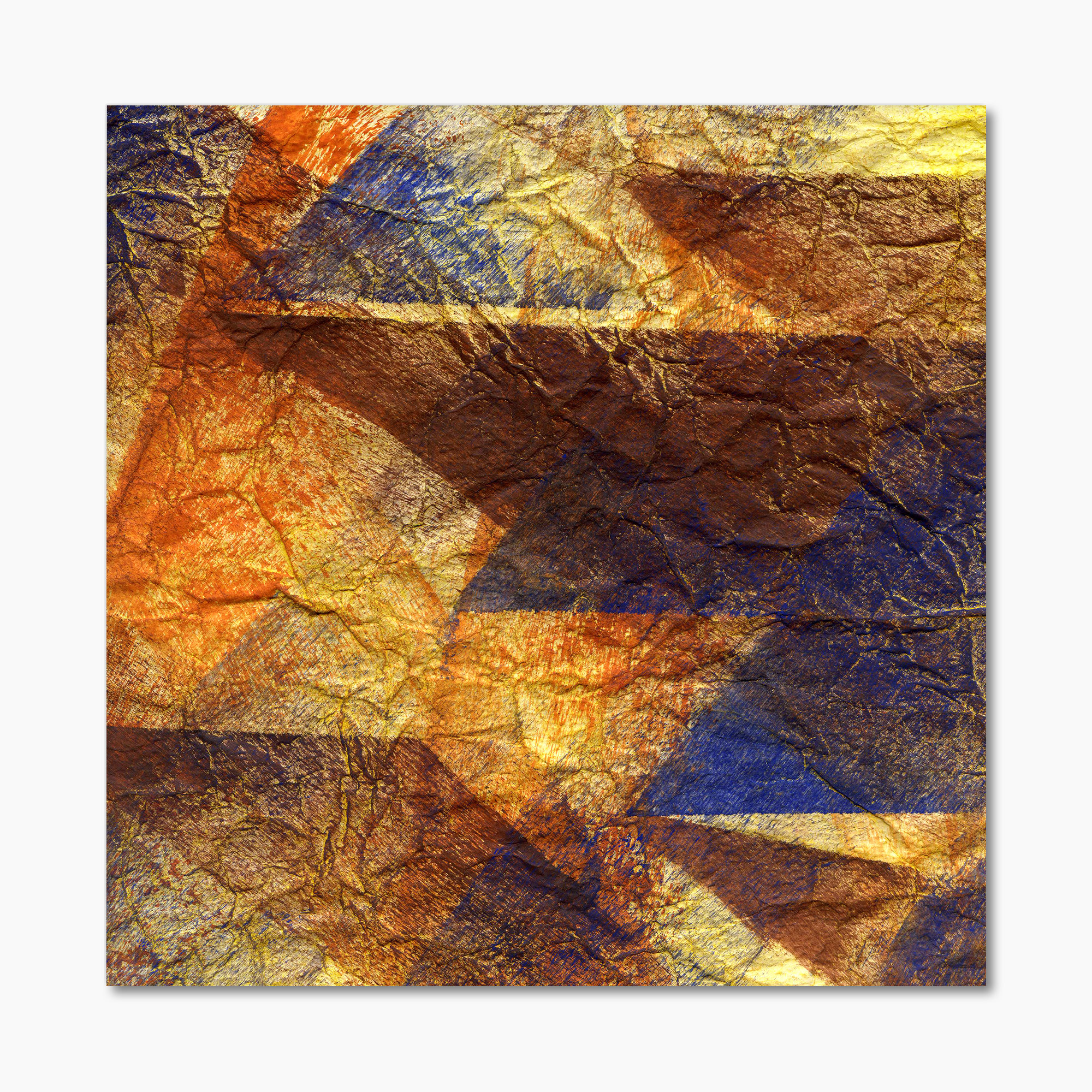 Corrigan Studio® Abstract Triangle & Cubism Element II - Modern ...