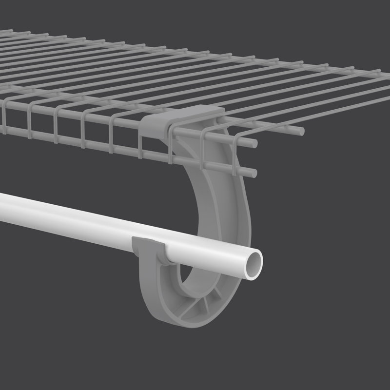 ClosetMaid SuperSlide Hanging Closet Rod | Wayfair