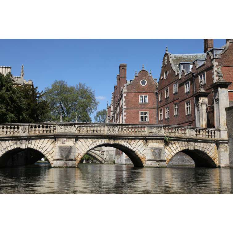 17 Stories Historical Brick Buildings by Bjeayes - Wrapped Canvas ...