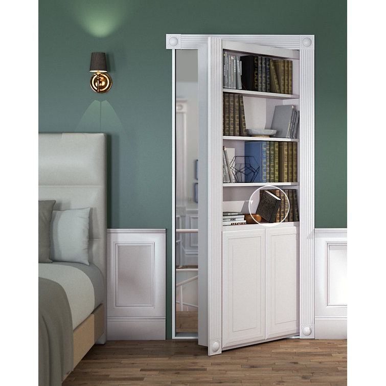 InvisiDoor Secret Book Latch | Wayfair
