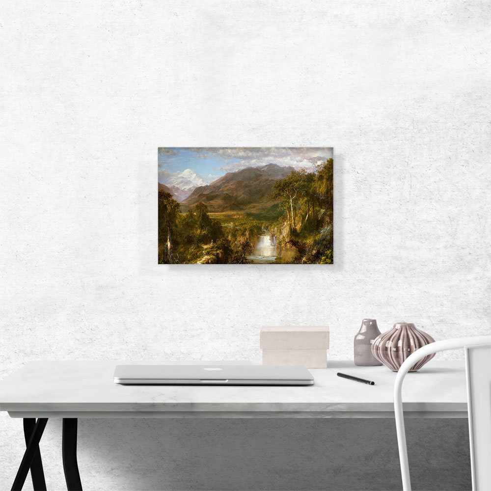 ARTCANVAS Heart Of The Andes 1859 On Canvas by Frederic Edwin Church ...