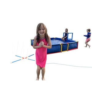 Funphix Build and Splash Buildable Swimming Pool - Outdoor Building Toy ...