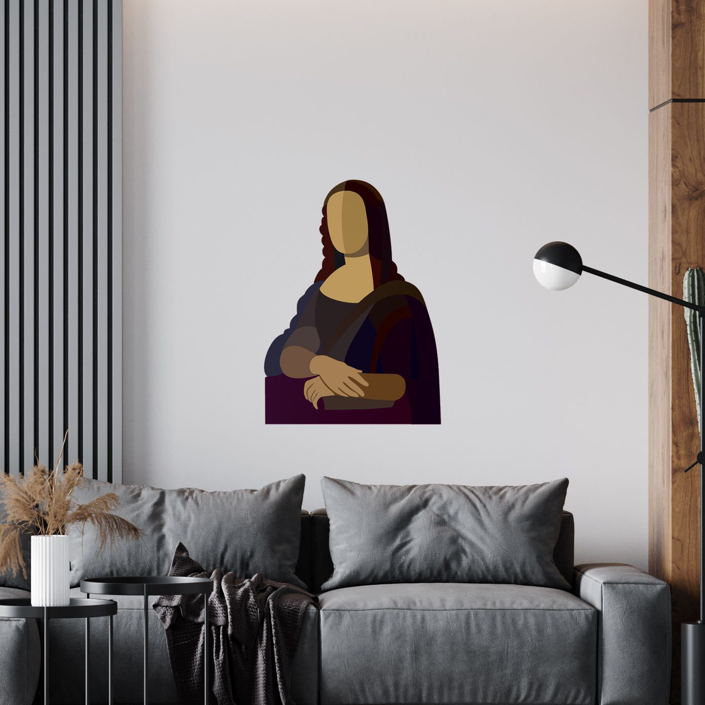 Mercer41 Leonardo Da Vinci''s Mona Lisa Wall Sticker | Wayfair