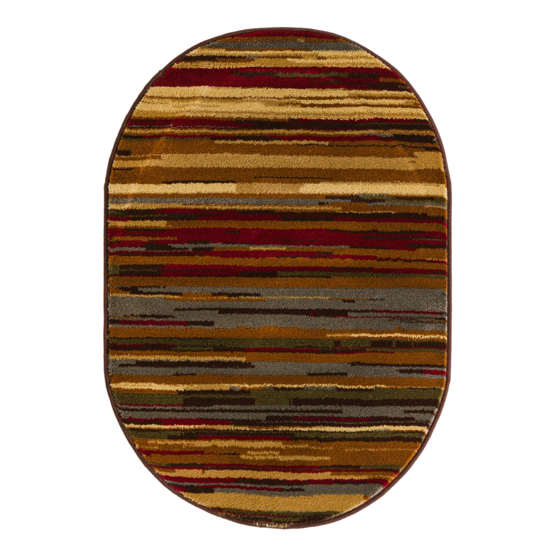 Unique Loom Ivetta Abstract Beige Area Rug | Wayfair