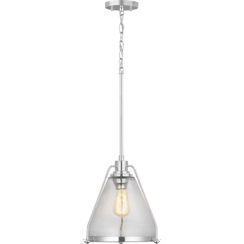 Williston Forge Propst 1 - Light Single Bulb Pendant | Wayfair
