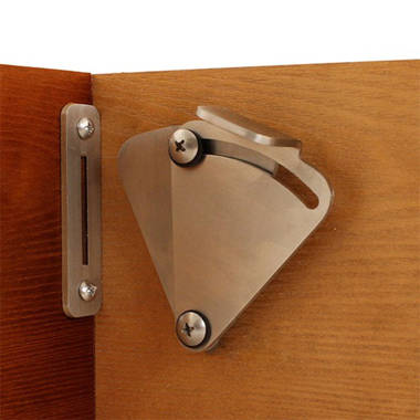 LTL Home Products Spectrum Folding Door Lock Latch & Reviews | Wayfair