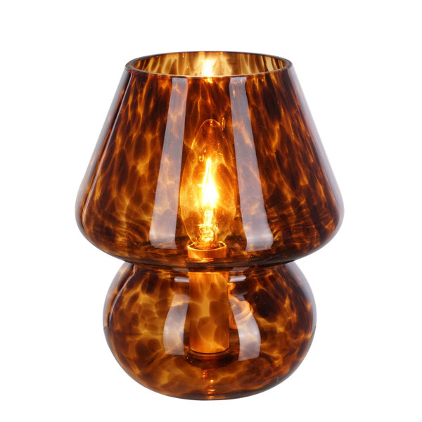 Wrought Studio Dakesha Glass Table Lamp | Wayfair