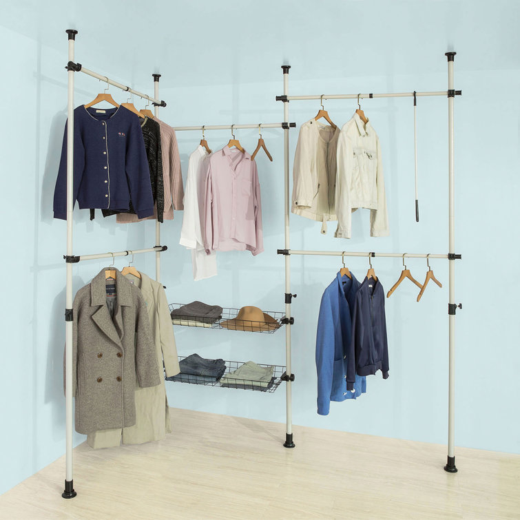 17 Stories Saear 305cm Clothes Storage System & Reviews | Wayfair.co.uk