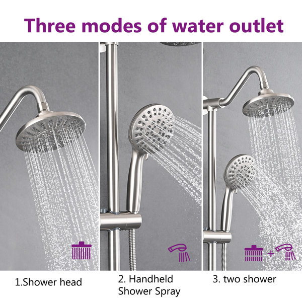 MAXWELL Complete Shower System & Reviews | Wayfair
