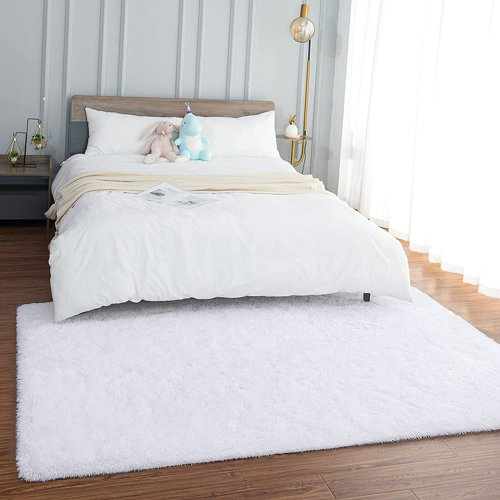Mercer41 Shahen Performance White Rug & Reviews | Wayfair