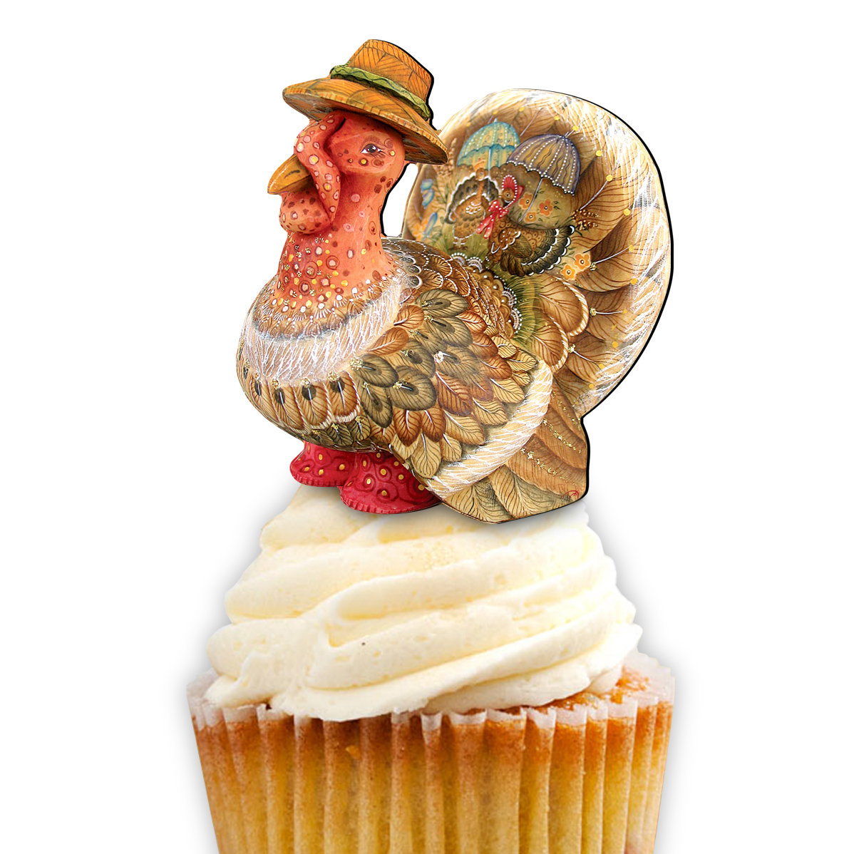 Designocracy Turkey Cake Topper | Wayfair