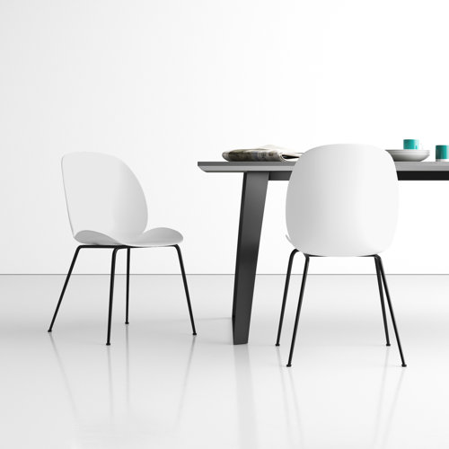 Modern Solid Back Dining Chairs | AllModern