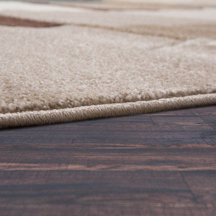 Zipcode Design Aliana Flatweave Chocolate/Brown/Cream Rug & Reviews ...