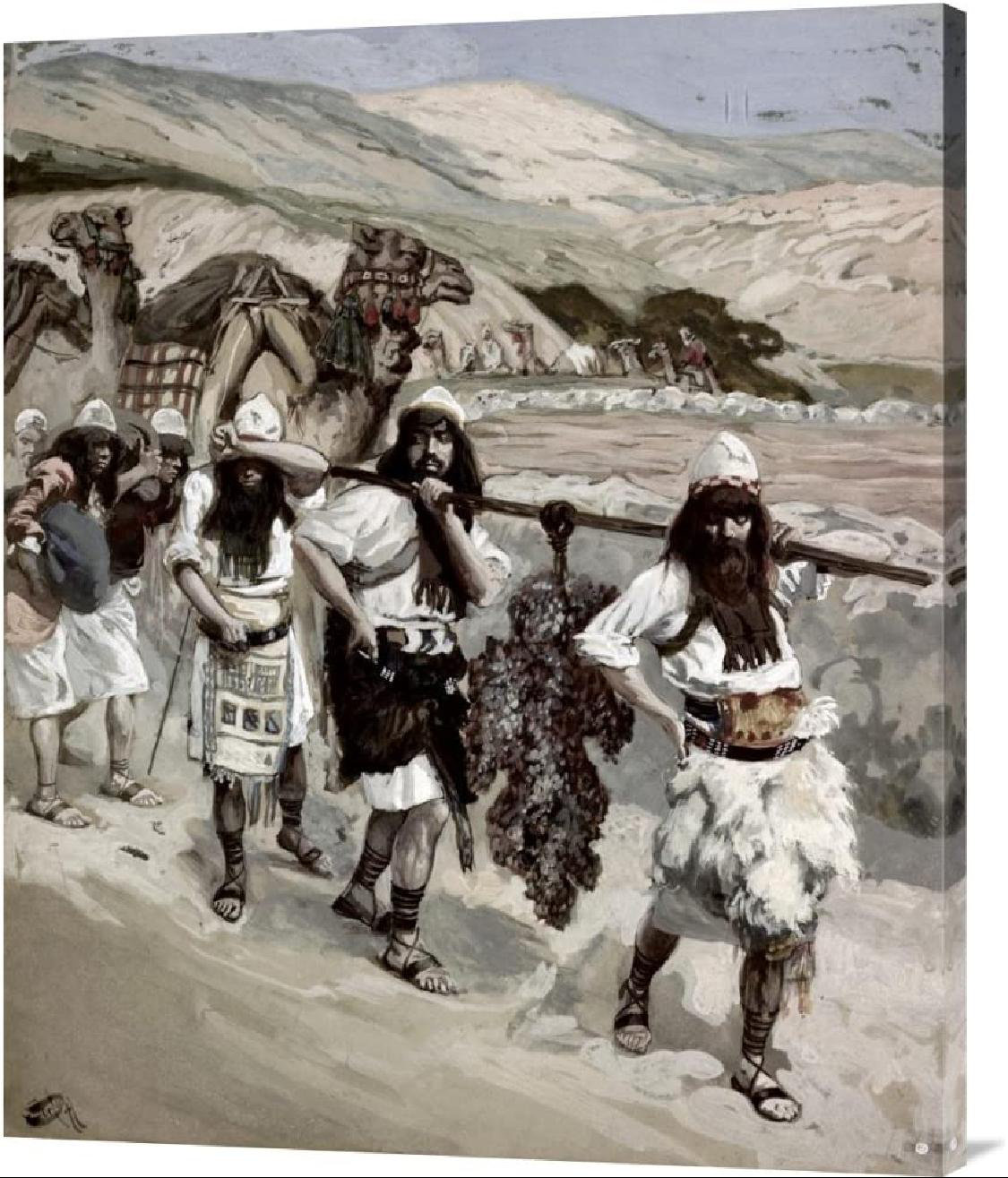 ZHENMIAO XINLEI TRADING INC Grapes Of Canaan by James Tissot - Wrapped ...