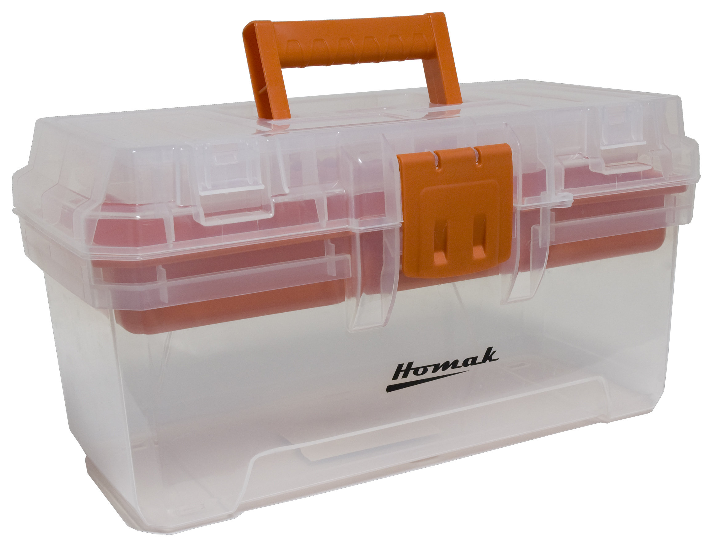 Homak Plastic Transparent 15" Tool Box & Reviews | Wayfair