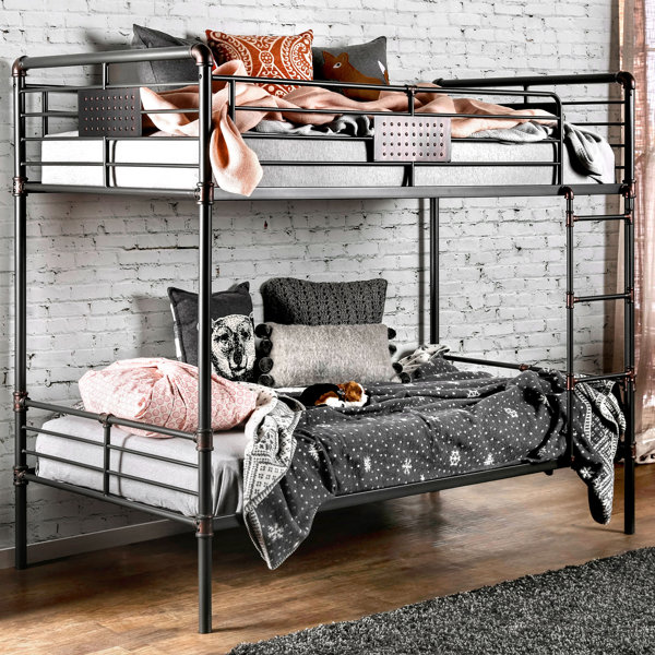 Furniture of America Twin Over Twin Standard Bunk Bed by Furniture Of ...