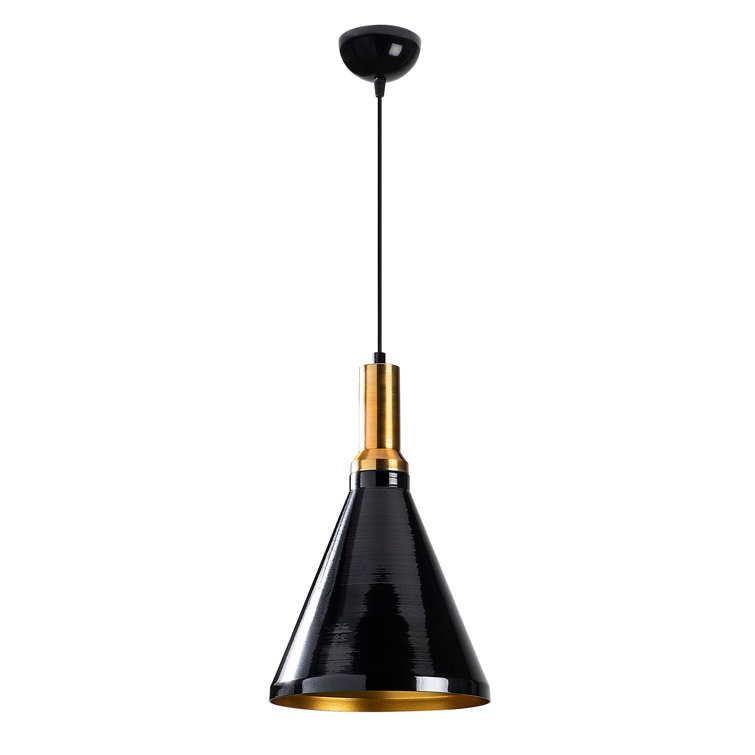 George Oliver 1 - Light Single Bell Pendant | Wayfair