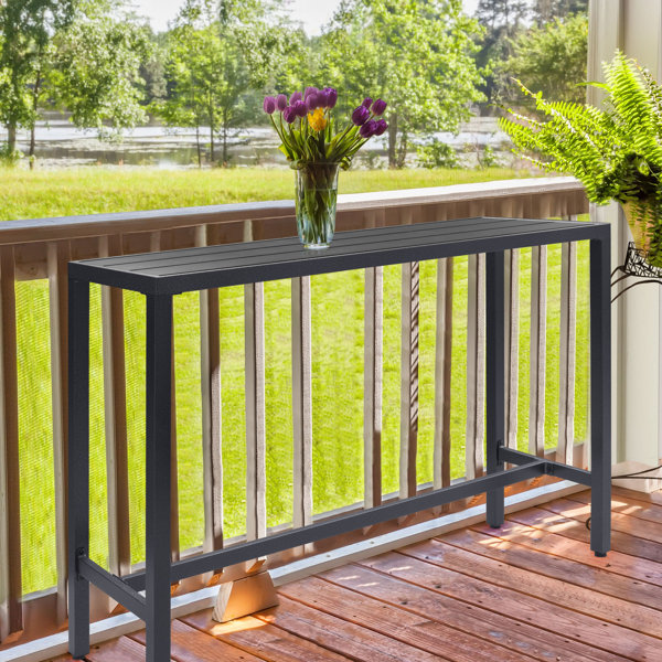 Outdoor-balcony-height-tables | Wayfair
