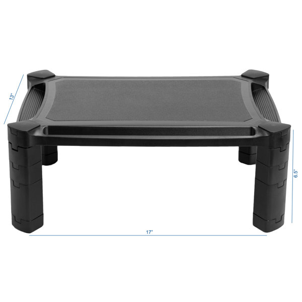 VIvo Computer Monitor Stacked Riser Tabletop Height Adjustable Desk ...