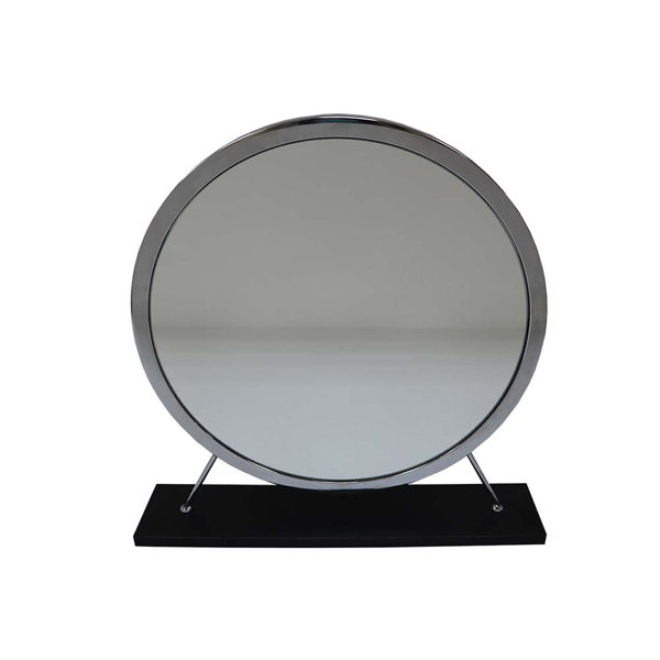 Everly Quinn Round Floor Mirror | Wayfair