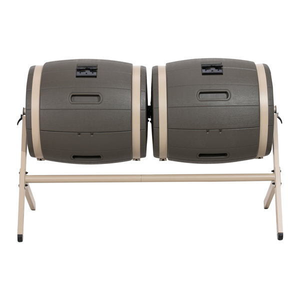 Lifetime Double Bin Rotating Composter & Reviews | Wayfair