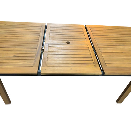 Panama Jack Boca Grande Extendable Acacia Outdoor Dining Table | Wayfair