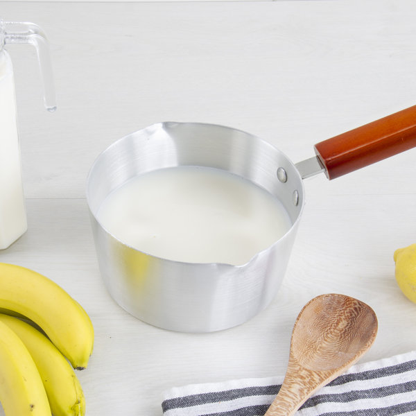 SQProfessionalLtd SQ Professional Galaxis Milk Pan with Wooden Handle ...