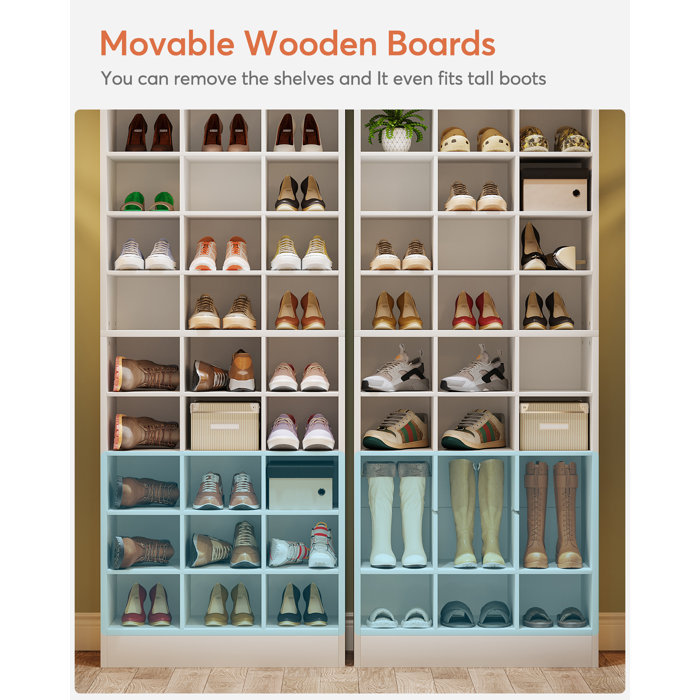 Hokku Designs 30 Pair Shoe Storage Cabinet | Wayfair