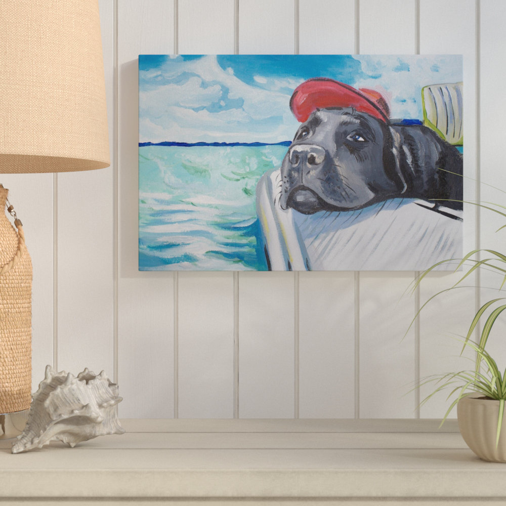 Longshore Tides Sailing Lab by Eyre Tarney - Print on Canvas | Wayfair
