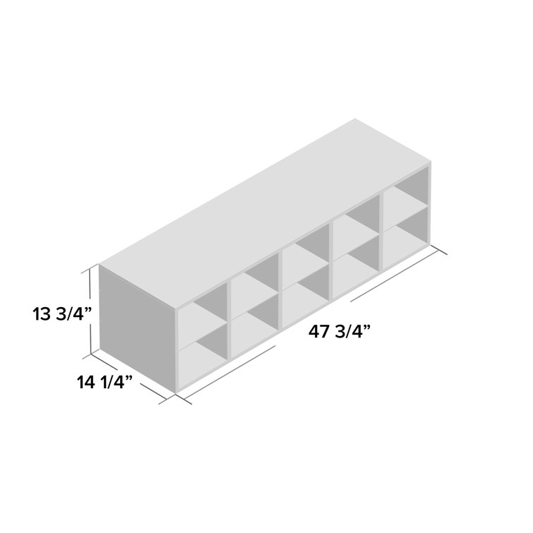 Childcraft Stackable 10 Compartment Cubby | Wayfair