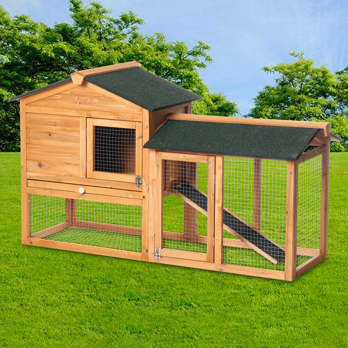 Archie Oscar Keisha 4 36 Square Feet Chicken Coop Wayfair co uk Archie Oscar Keisha 4 36 Square Feet Chicken Coop Wayfair co uk