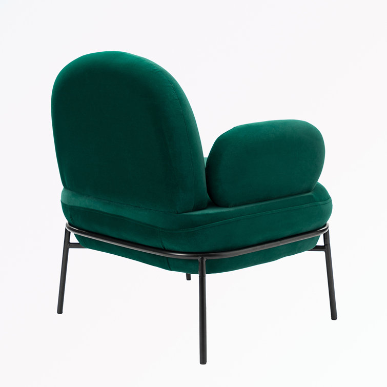 Corrigan Studio® Kemiyah 30.3" Wide Velvet Armchair | Wayfair
