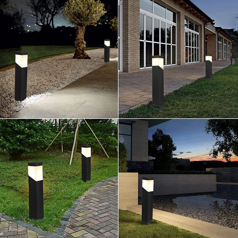 inowel Light Outdoor Pathway LED Lights E26 (Not Include) Modern Garden ...