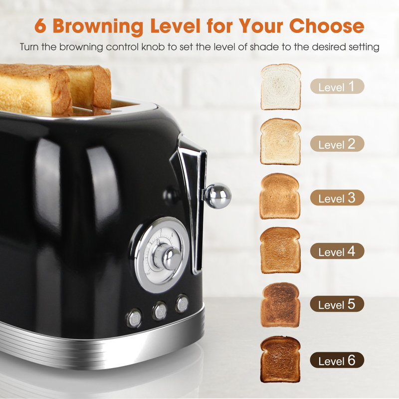CROWNFUL 2-slice Toaster Oven | Wayfair