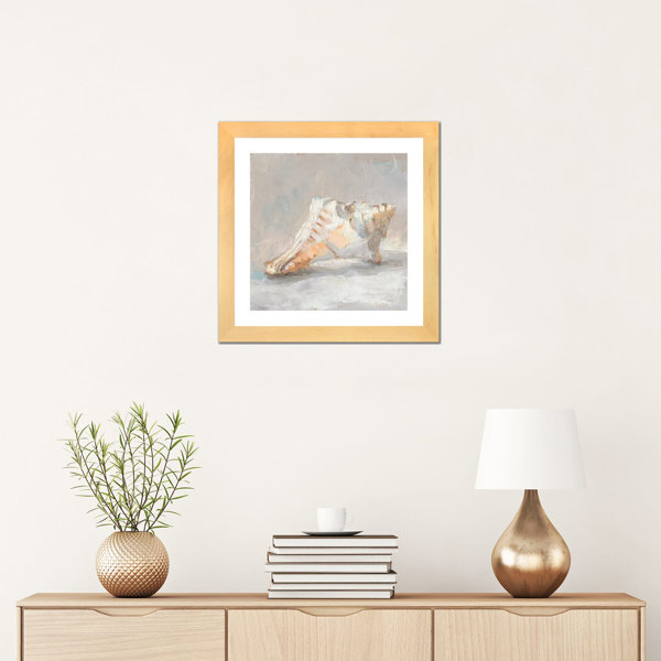 East Urban Home Impressionist Shell Study I by Ethan Harper - Painting ...