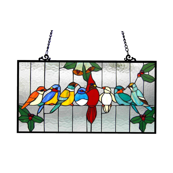 Alcott Hill® Birds Cage Window Panel & Reviews | Wayfair
