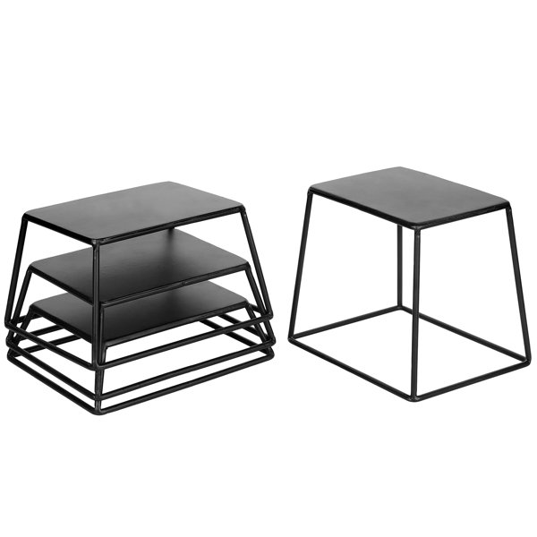 Everly Quinn 4 Piece Metal Food Display Stand & Reviews | Wayfair