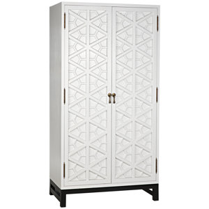 Noir Maharadscha 2 - Door Armoire | Perigold