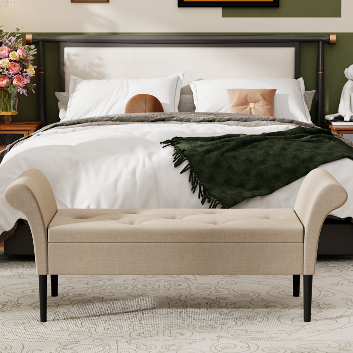 Red Barrel Studio® Rusnak Storage Bench & Reviews | Wayfair